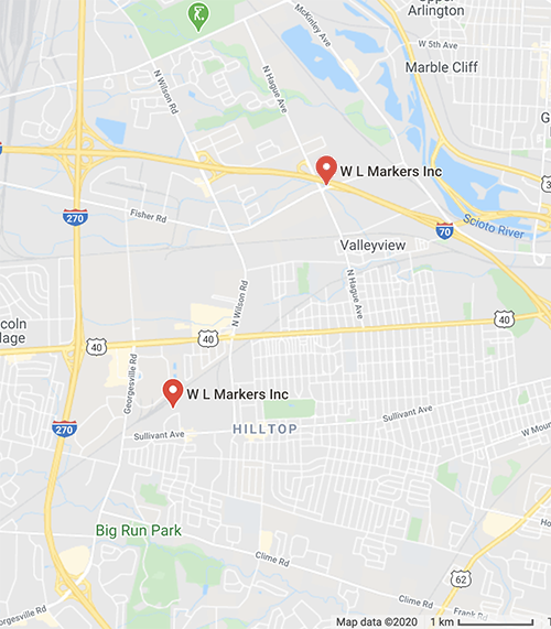 Wl Markers Snowplowable Raised Pavement Markers In Roads Snowplowable