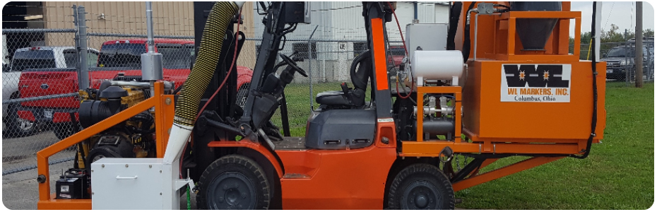 WL Markers, Snow-plowable Raised Pavement Markers in roads otherwise ...